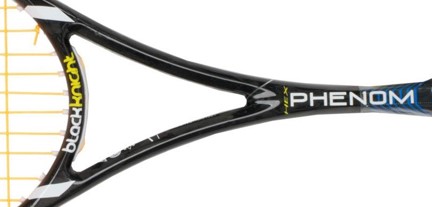 Responsive yet powerful - The Black Knight Hex Phenom Squash Racquet