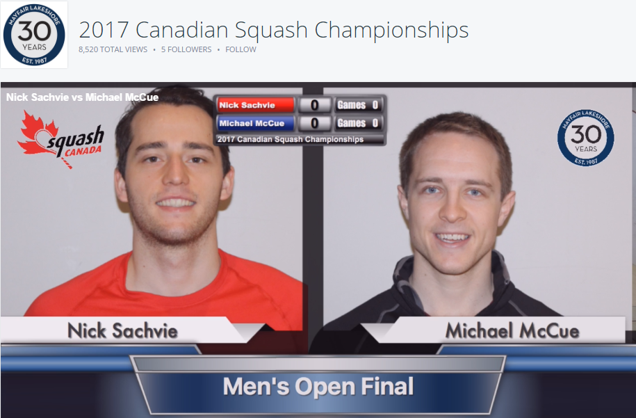 The 2017 Canadian Squash Championship